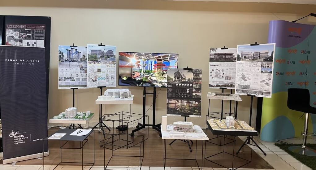 Mahasiswa Arsitektur BINUS University Tampilkan Karya Visioner dan ...